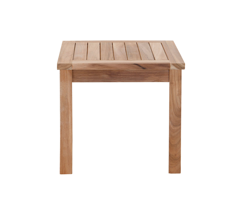 Teak Outdoor End Table | Teak Furniture | Outdoor Table – Willow Creek ...