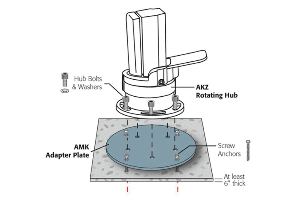Treasure Garden AKZ Cantilever Mount Kit – Willow Creek Designs