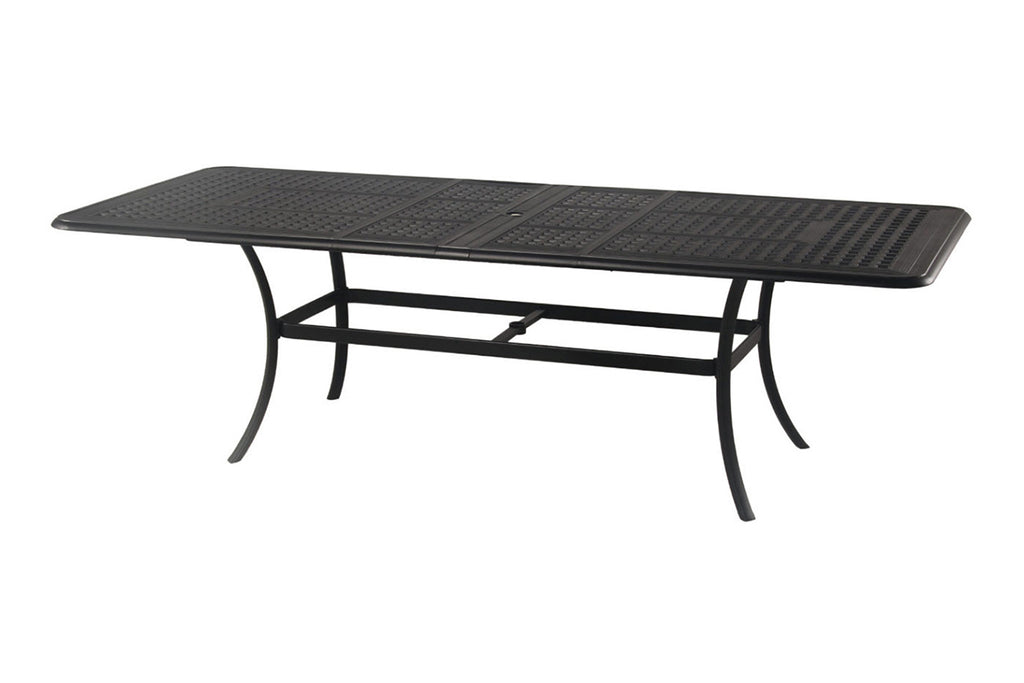 Hanamint 7 pc Santa Barbara Dining Set with 76"-100" Extension Table ...