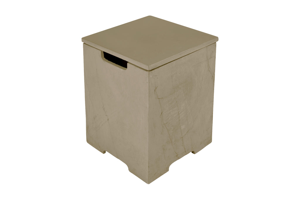 Elementi Plus ONB403 Concrete Square Tank Cover with Removable Top ...