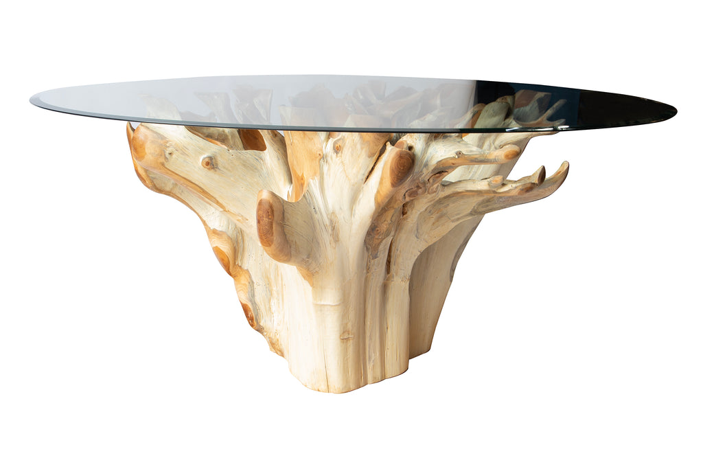 Teak Root Dining Table – Willow Creek Designs